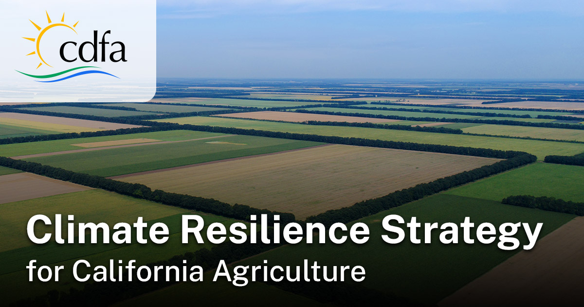 CDFA - Climate Resilience Strategy for California Agriculture
