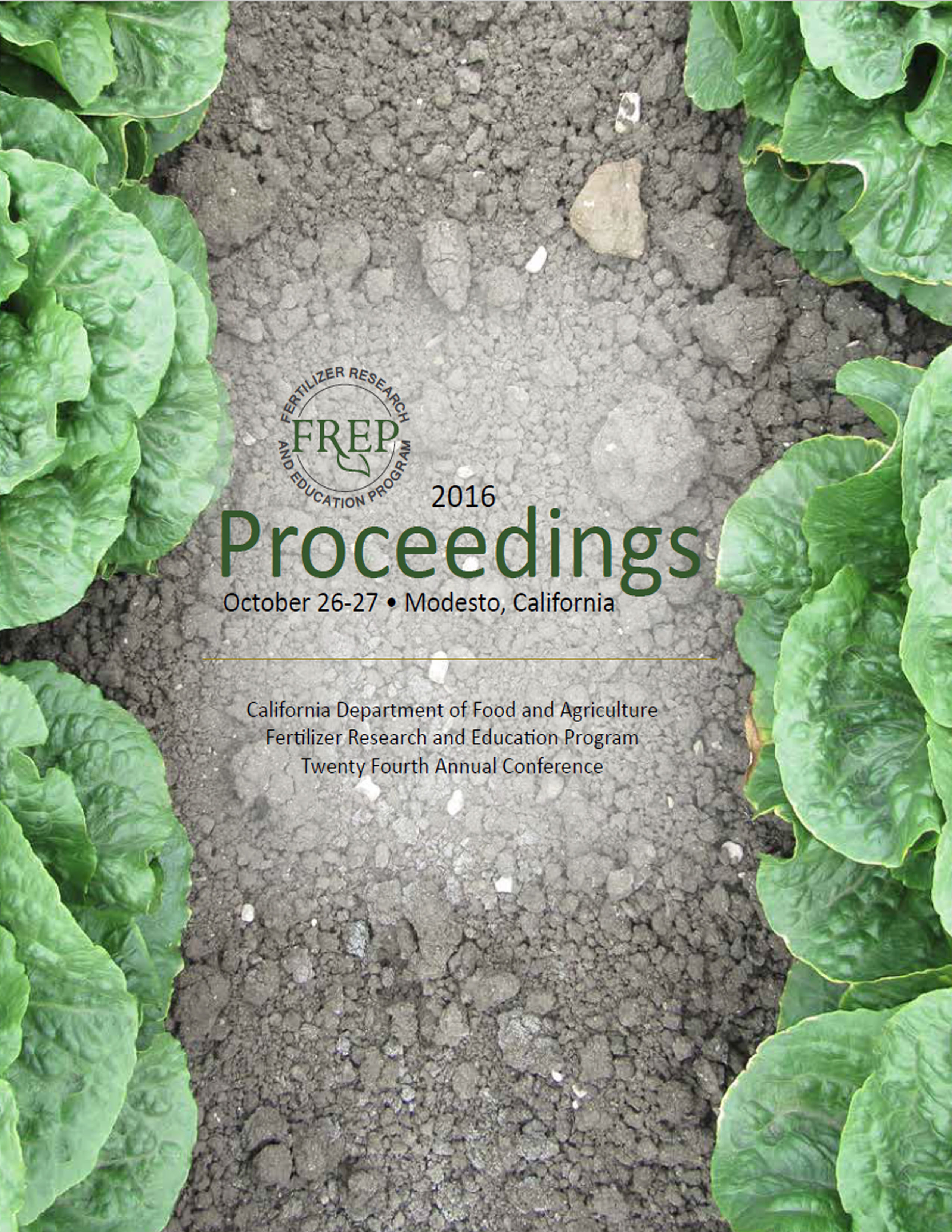 CDFA - Fertilizer Research and Education Program - Conference ...