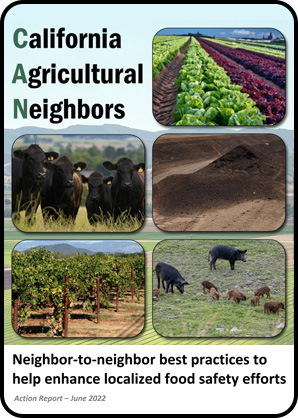 CDFA - Produce Safety Program - One Health Initiatives